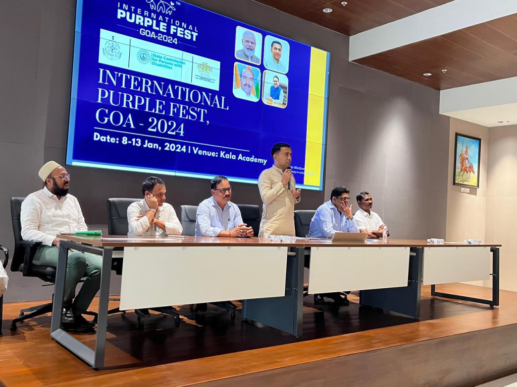 SWAYAMPURNA MITRAS TO ASSIST PWD’S ACROSS GOA AT INTERNATIONAL PURPLE ...
